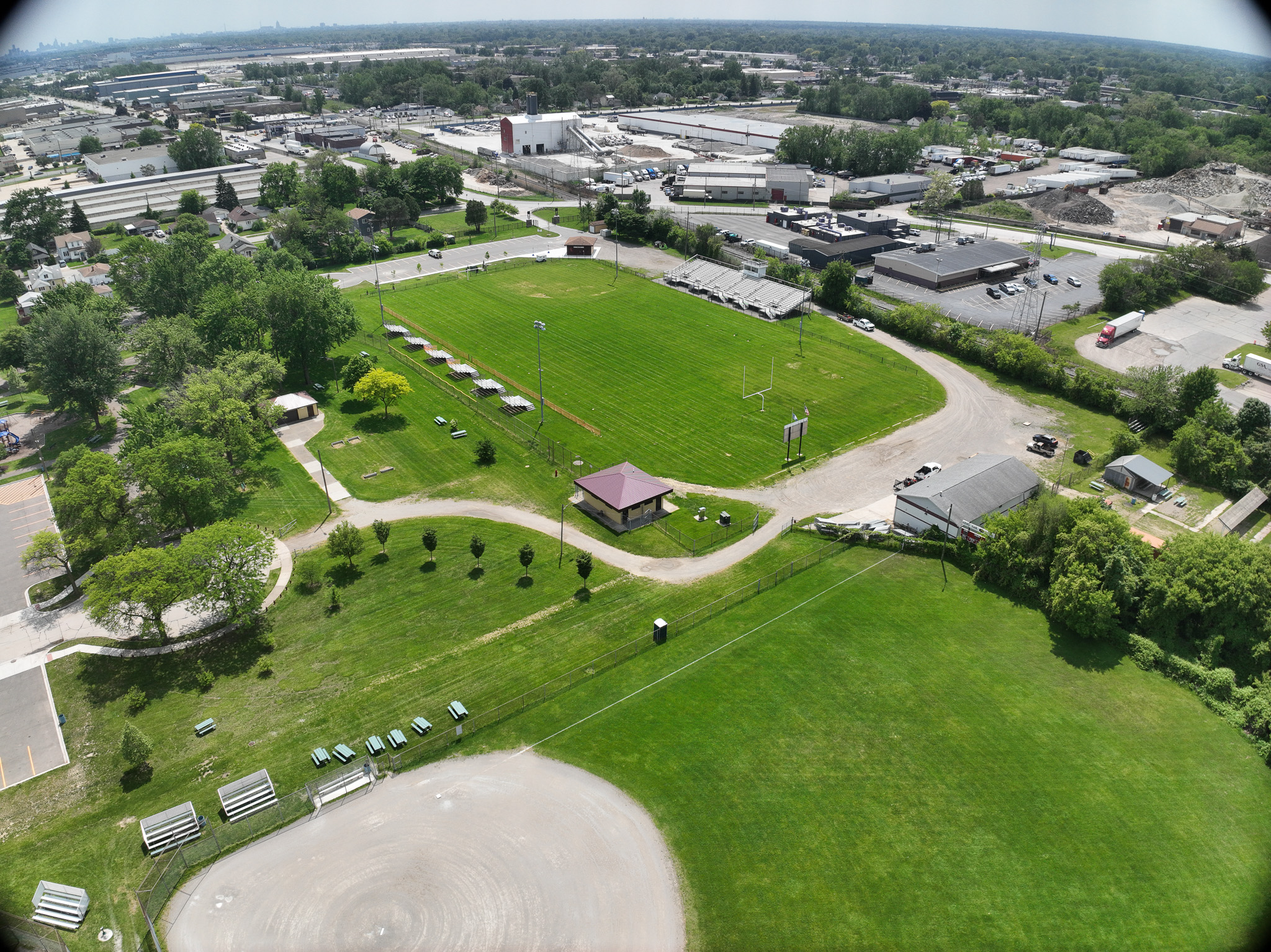 Memorial Football Field Reconstruction - Anderson, Eckstein & Westrick ...